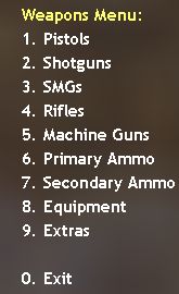 Weapon Menu плъгин за AMX Mod X • CS-bg